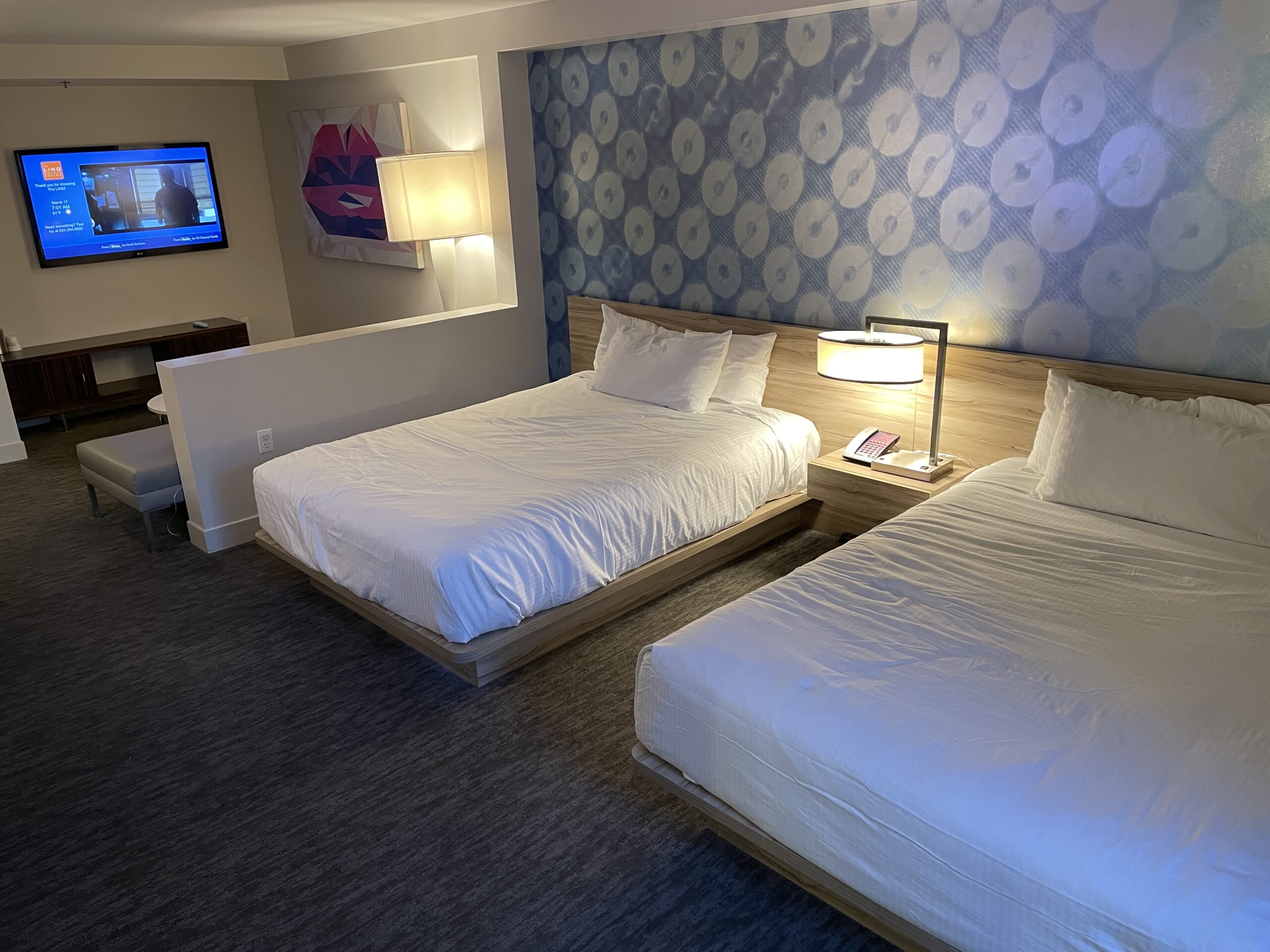 LINQ Poolside Cabana Room Review