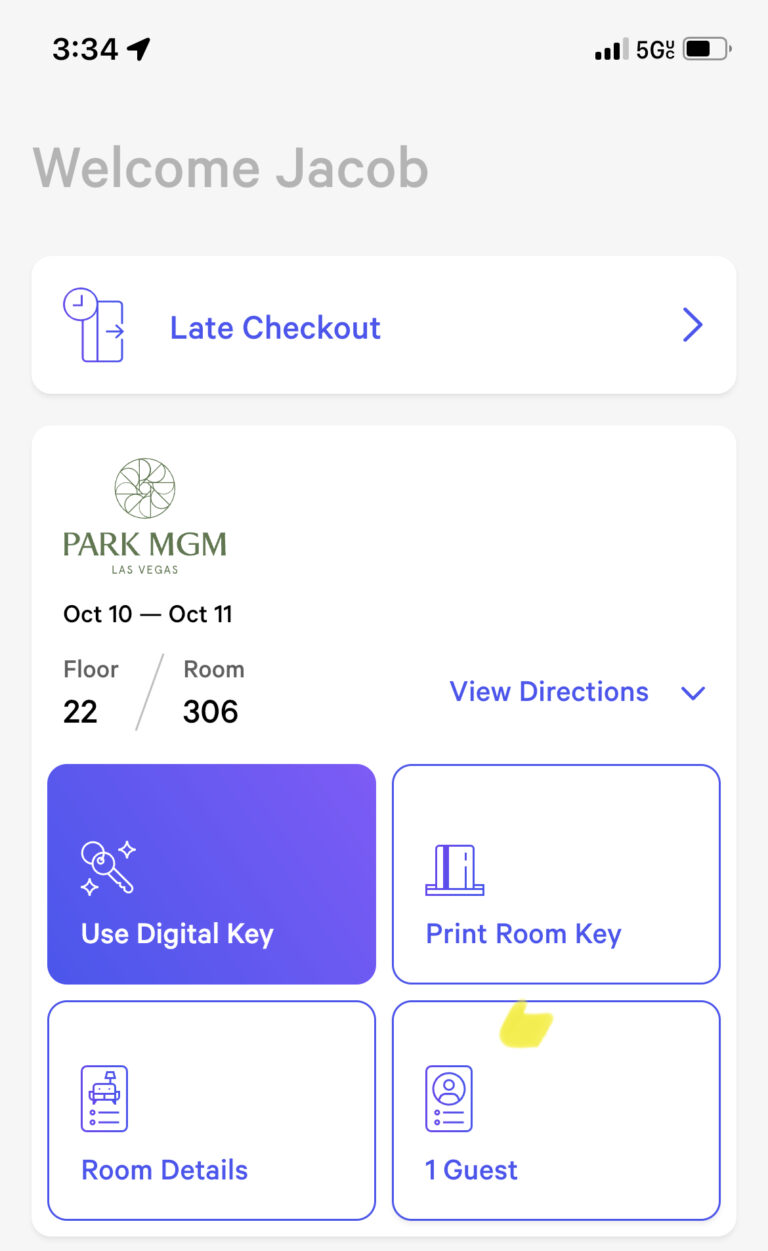 Park MGM Las Vegas - King Room Review - Take a Look Inside!
