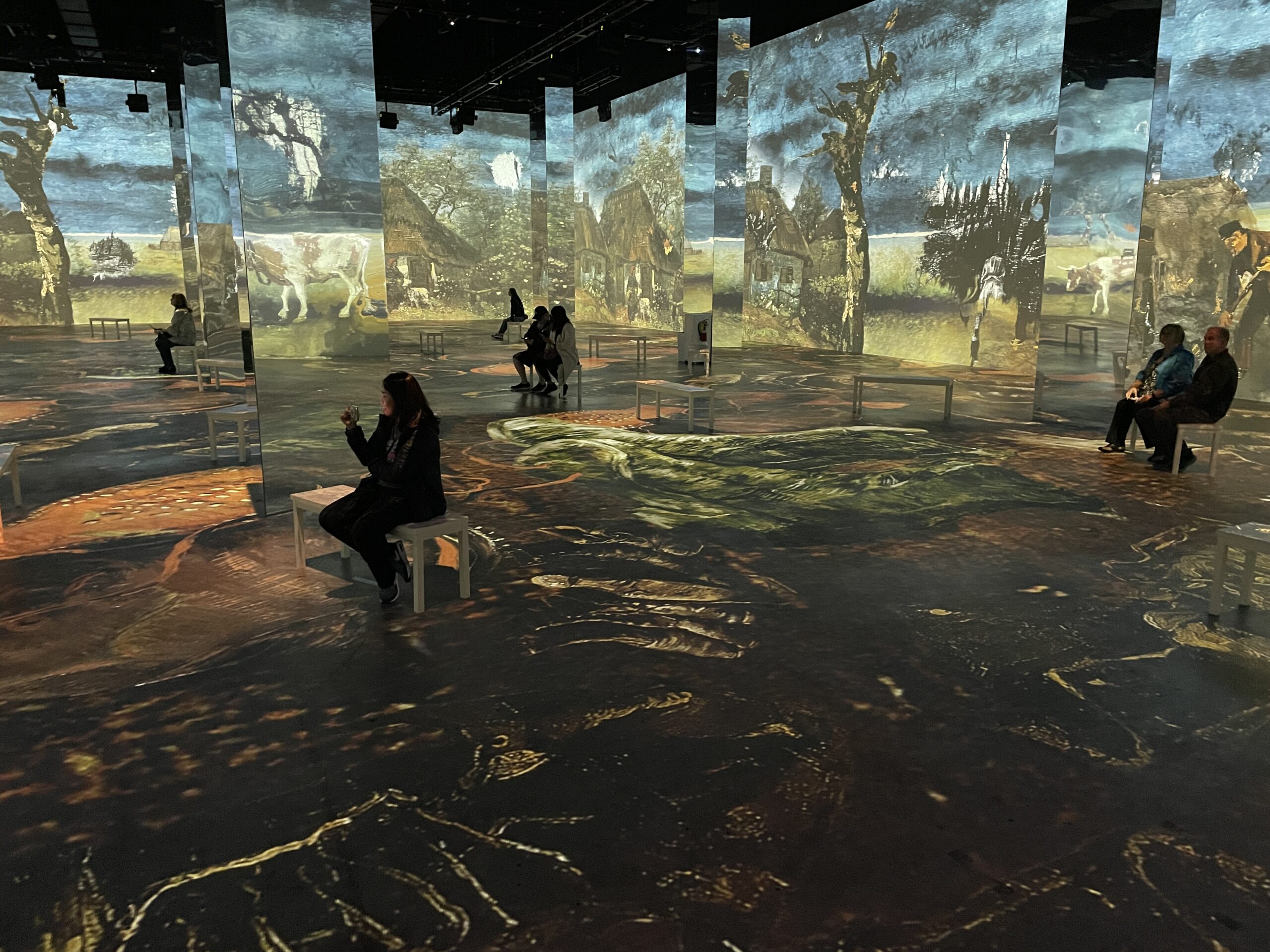 Immersive Van Gogh Exhibit Las Vegas - Take a Look Inside!