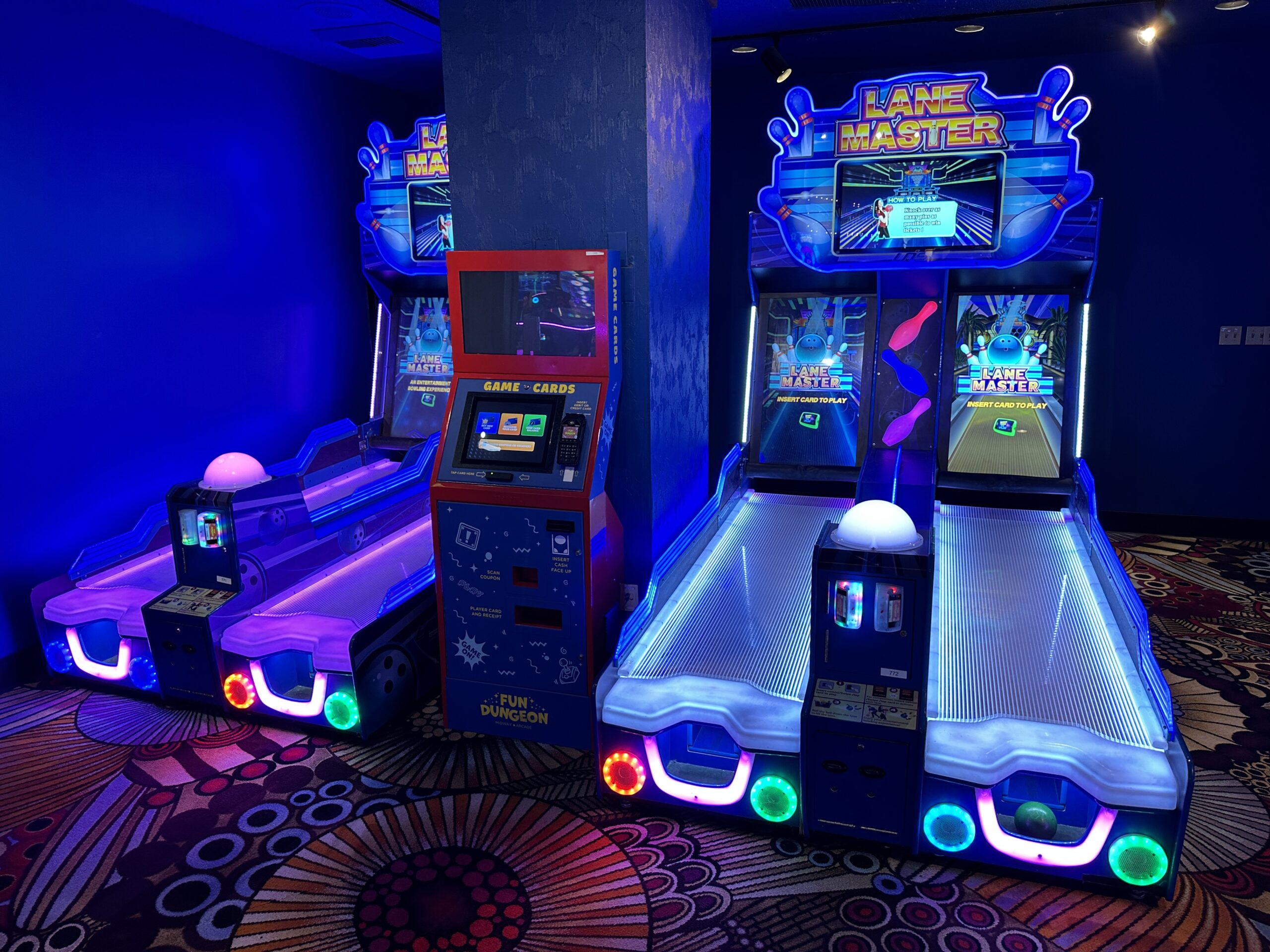 Review of The Fun Dungeon Arcade at Excalibur - Look Inside!