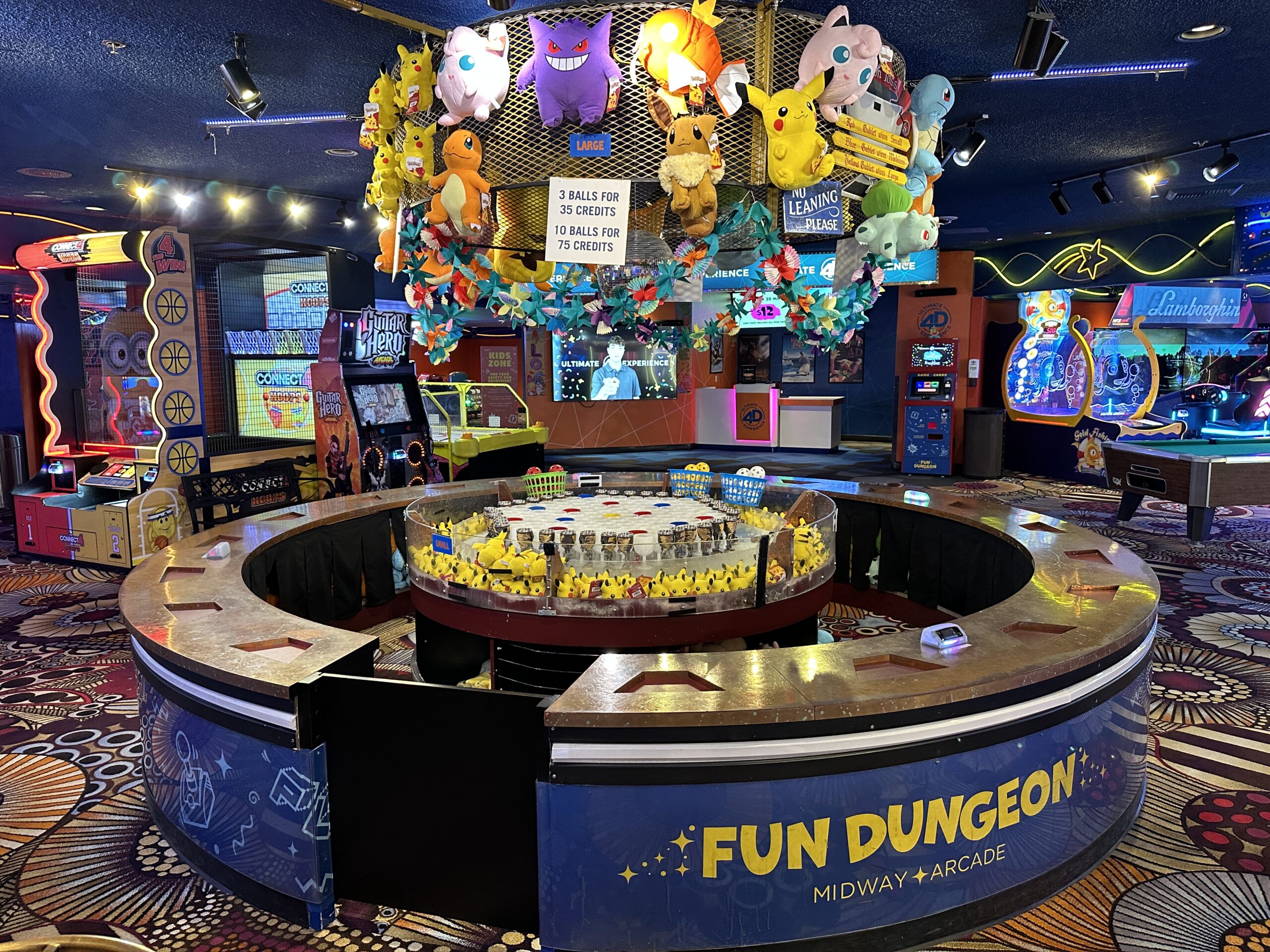 Review of The Fun Dungeon Arcade at Excalibur - Look Inside!