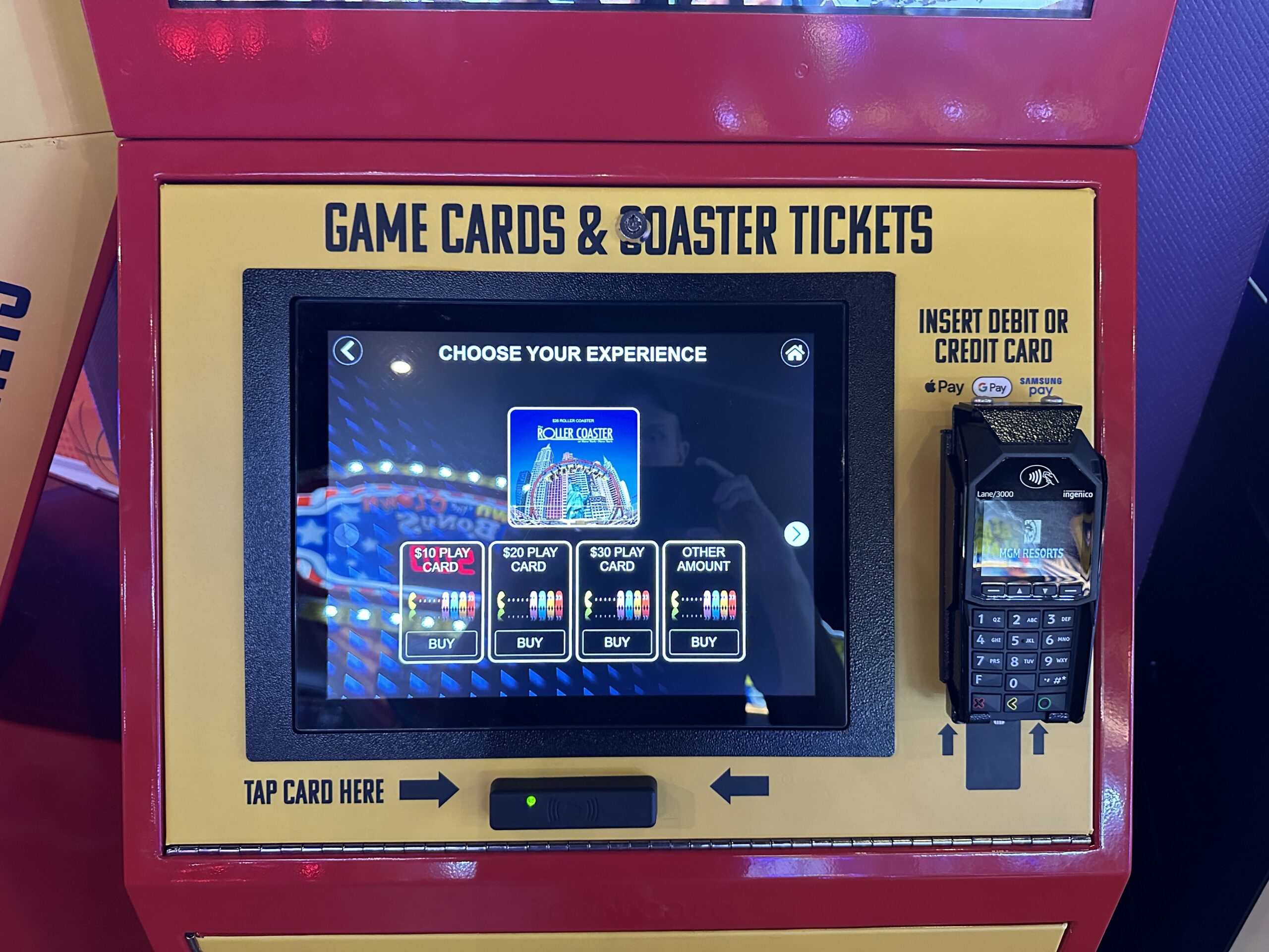 Look Inside the Arcade at New York New York Las Vegas