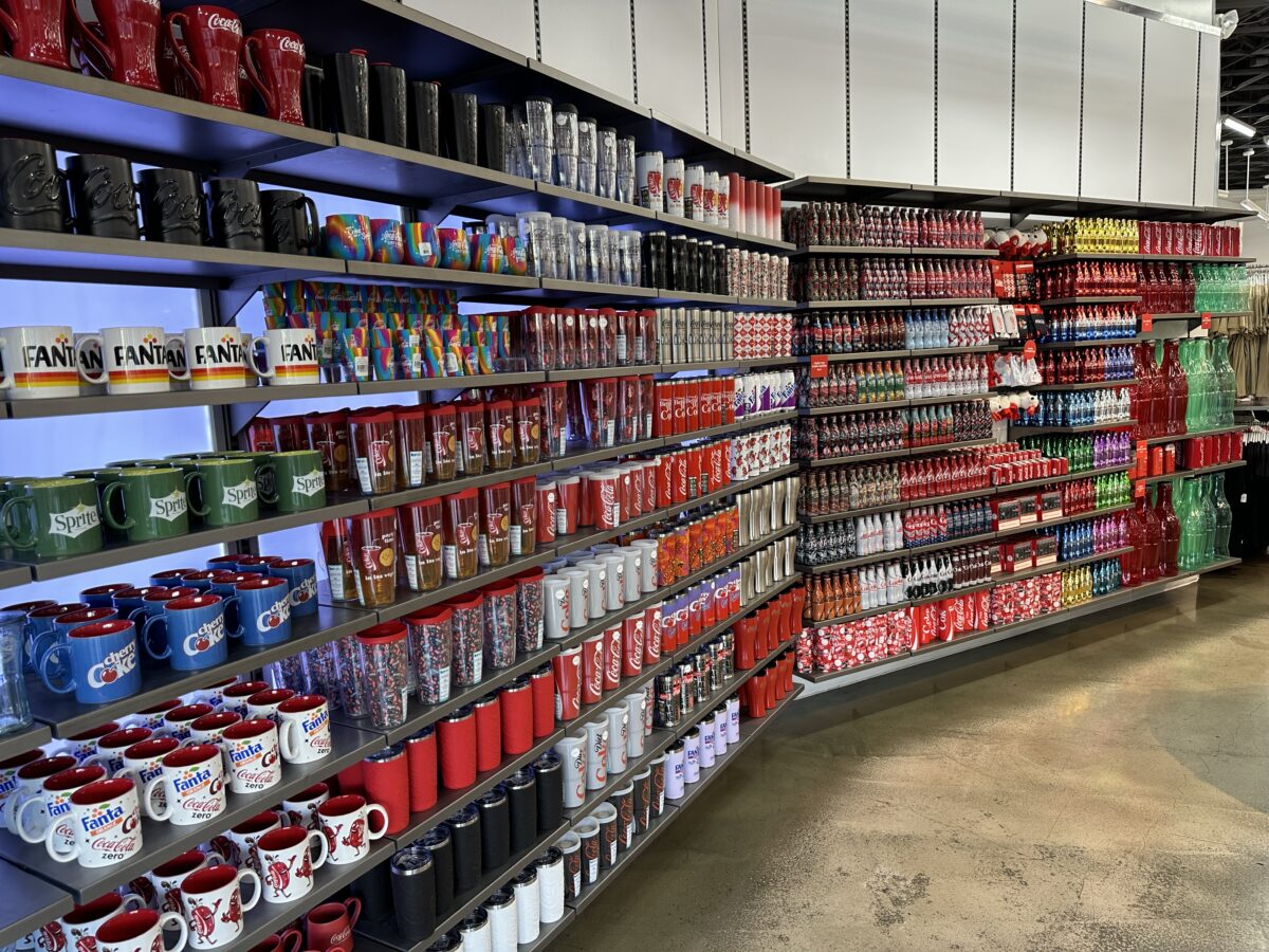 Look Inside The Oft-Overlooked Coca-Cola Store in Las Vegas