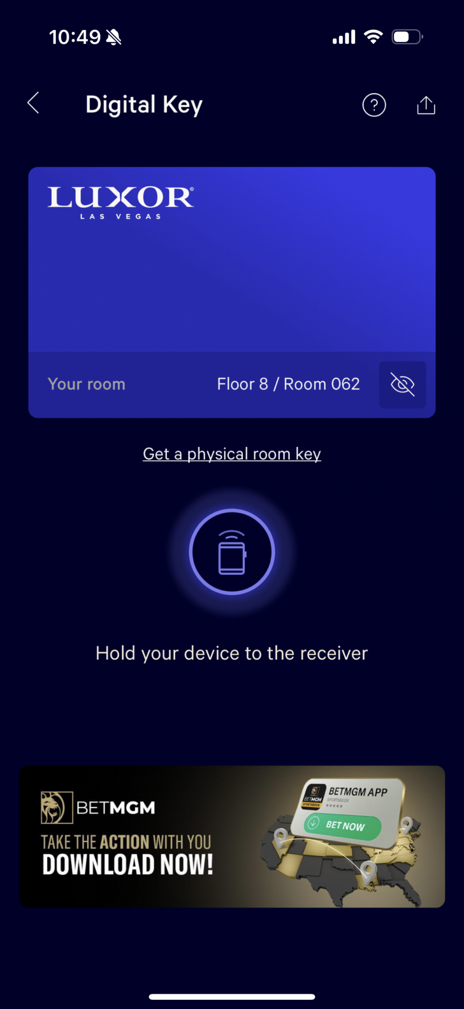 Luxor’s Pyramid Premier Room – Good Value… If Clean…