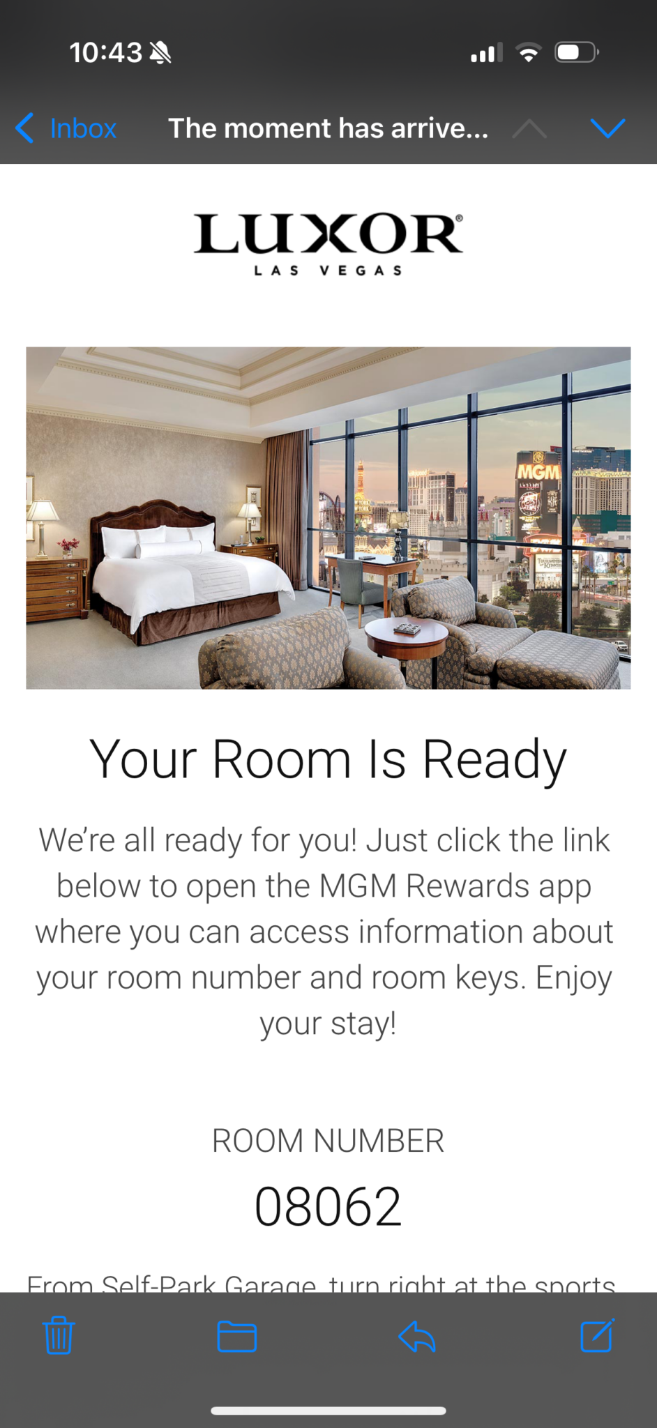 Luxor’s Pyramid Premier Room – Good Value… If Clean…