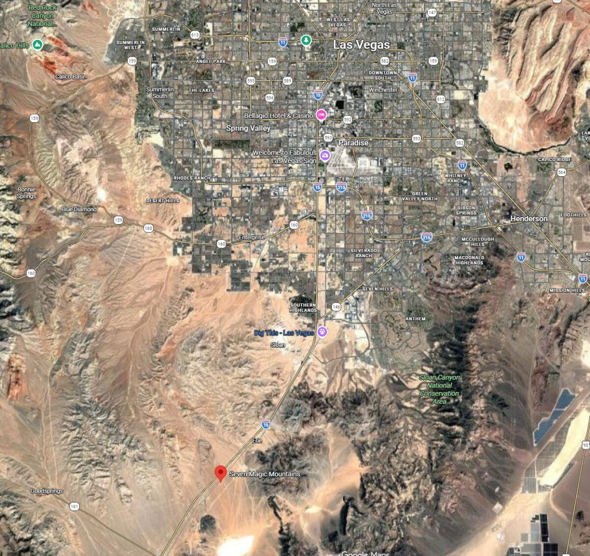 I Visited Seven Magic Mountains from Vegas - It's Deep